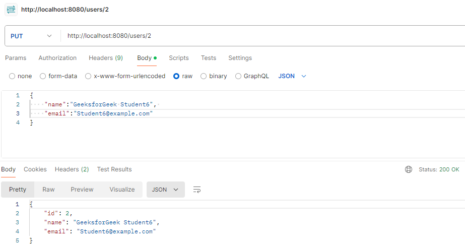 Spring WebFlux REST Application Integration with Spring Data R2DBC - GeeksforGeeks