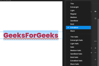 Text Formatting Features in Figma - GeeksforGeeks