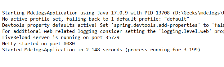 Automatic MDC logs in Spring WebFlux - GeeksforGeeks