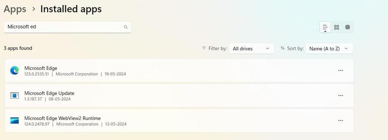How to Uninstall Microsoft Edge From Windows 10? - GeeksforGeeks