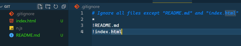 How to Make .gitignore Ignore Everything Except a Few Files? - GeeksforGeeks