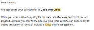 Cisco Interview Experience For Internship (2024) - GeeksforGeeks