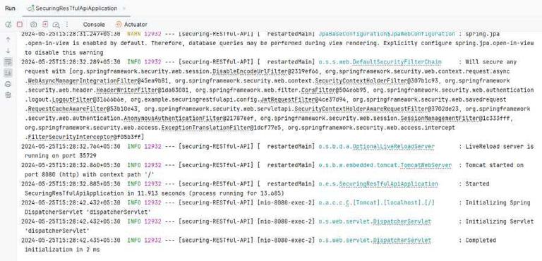 Securing REST APIs with Spring Security - GeeksforGeeks