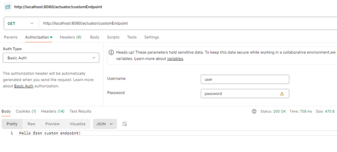 Custom Endpoints in Spring boot Actuator - GeeksforGeeks