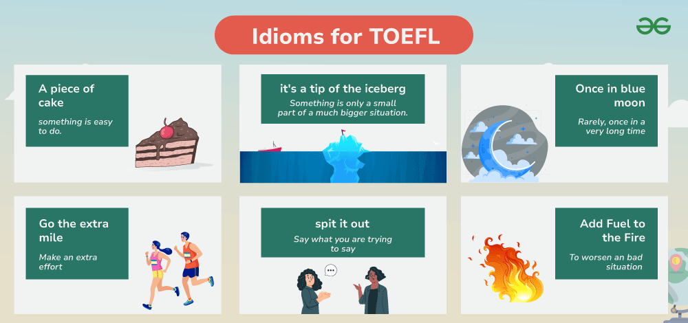 50+TOEFL Idioms We Must Know| Facts to Know - GeeksforGeeks
