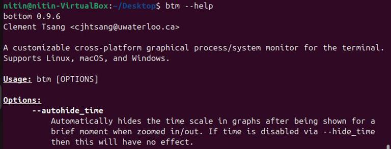 How to Install and Use Bottom on Linux? - GeeksforGeeks