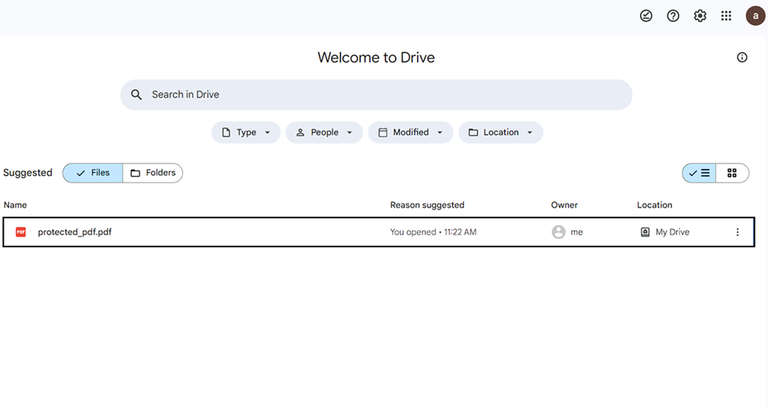 How to Print a Password Protected PDF File with Google Drive ...