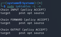 IPv6 Iptables Rules - GeeksforGeeks