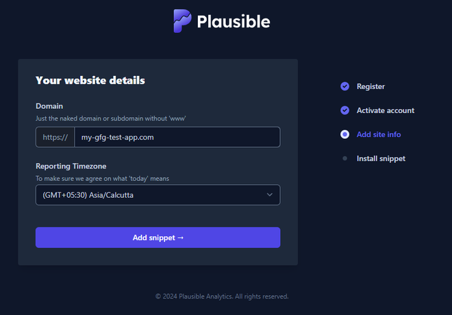 How to Add Analytics in Next.js with Plausible - GeeksforGeeks