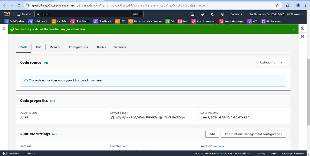 A Basic AWS Lambda Example With Java - GeeksforGeeks
