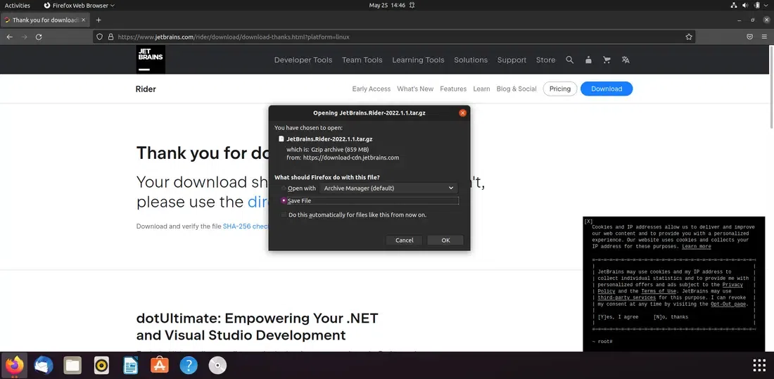 How to install Rider on Ubuntu? - GeeksforGeeks