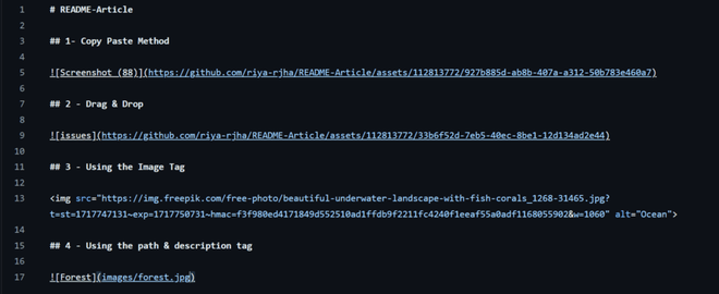 How to Add Images to README.md on GitHub? - GeeksforGeeks