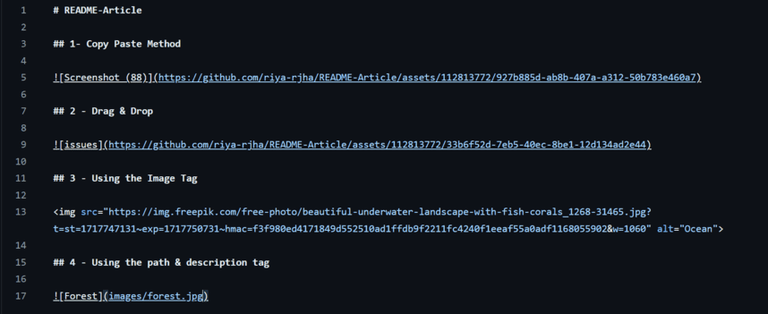 How to Add Images to README.md on GitHub? - GeeksforGeeks
