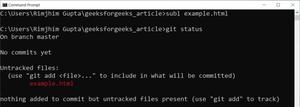 States of a File in Git Working Directory - GeeksforGeeks