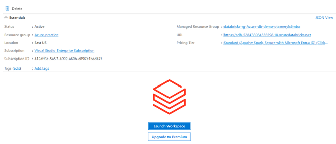 Create a Databricks Workspace in Azure - GeeksforGeeks
