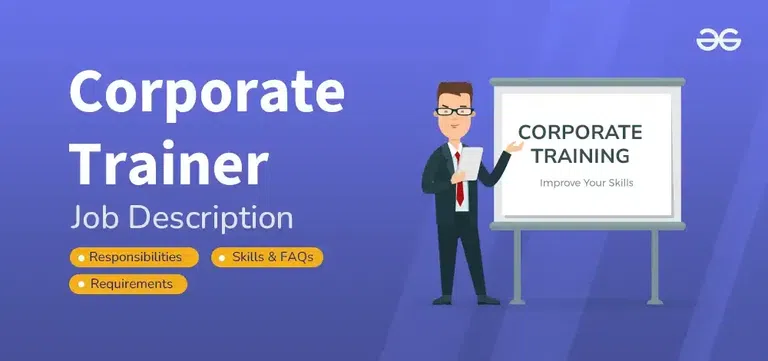 Job Description (JD) for Corporate Trainer - GeeksforGeeks