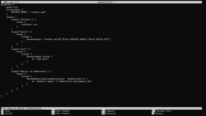 Node.Js Application Deployment in Kubernetes with Jenkins CI/CD ...