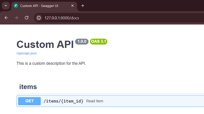 Customizing Swagger UI - GeeksforGeeks