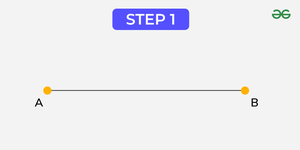 How to Construct a 90-Degree Angle with Example - GeeksforGeeks
