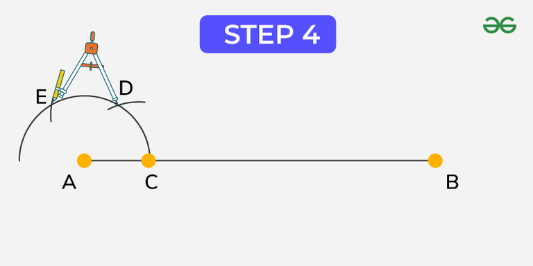 How to Construct a 90-Degree Angle with Example - GeeksforGeeks