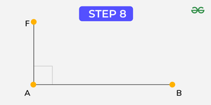 How to Construct a 90-Degree Angle with Example - GeeksforGeeks