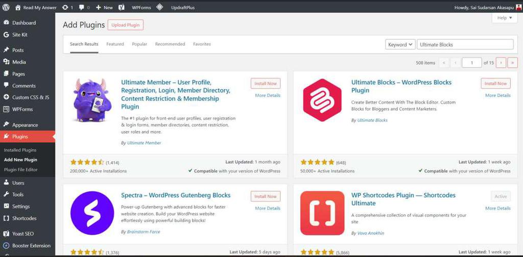 Tabbed Image Gallery in WordPress - GeeksforGeeks