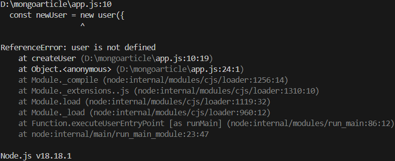 Mongoose Schema hasn't been registered for model "User" - GeeksforGeeks