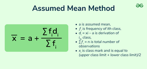 Assumed Mean Method - GeeksforGeeks