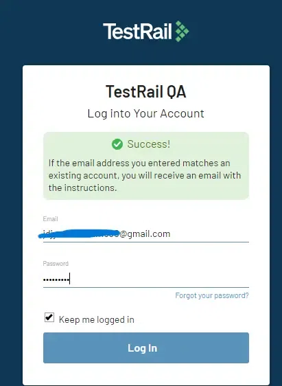 TestRail Trial Account Setup - GeeksforGeeks