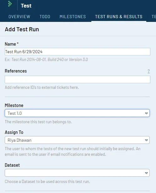 TestRail - Dashboard - GeeksforGeeks