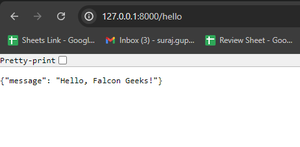 Python Falcon - Deployment - GeeksforGeeks