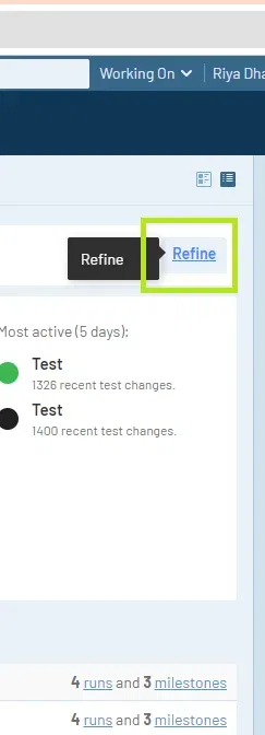 TestRail - Dashboard - GeeksforGeeks