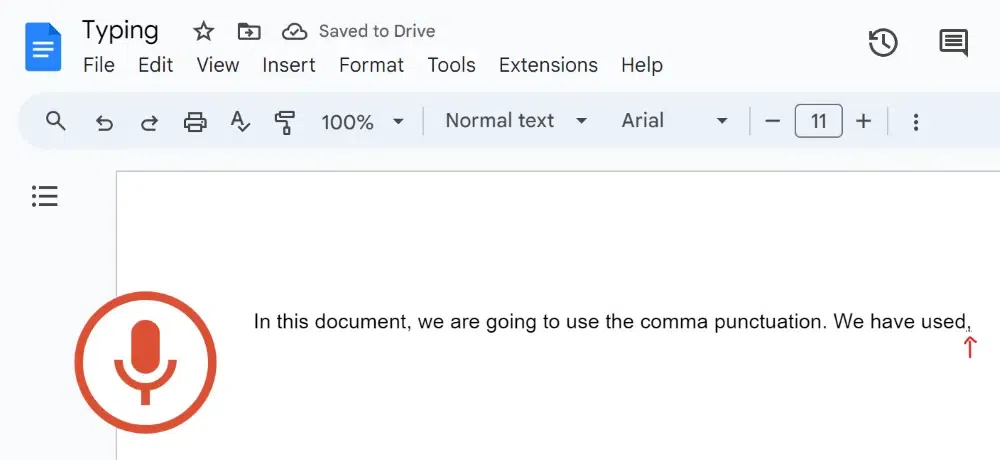 How to Voice Type on Google Docs - GeeksforGeeks