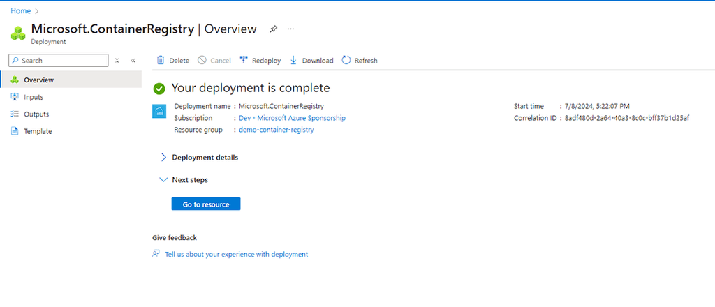 Azure Container Registry for Docker Container Management - GeeksforGeeks