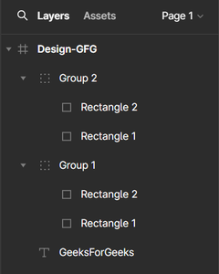 Layer Management in Figma - GeeksforGeeks