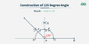 Construction of 135 Degree Angle - GeeksforGeeks
