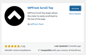 How to Create a Scroll Back-to-Top Button in WordPress? - GeeksforGeeks