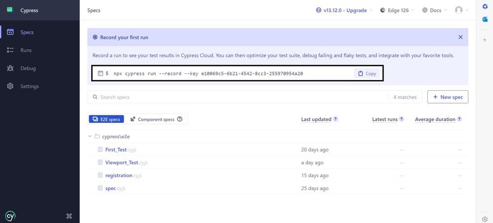 Screenshots and Videos in Cypress - GeeksforGeeks