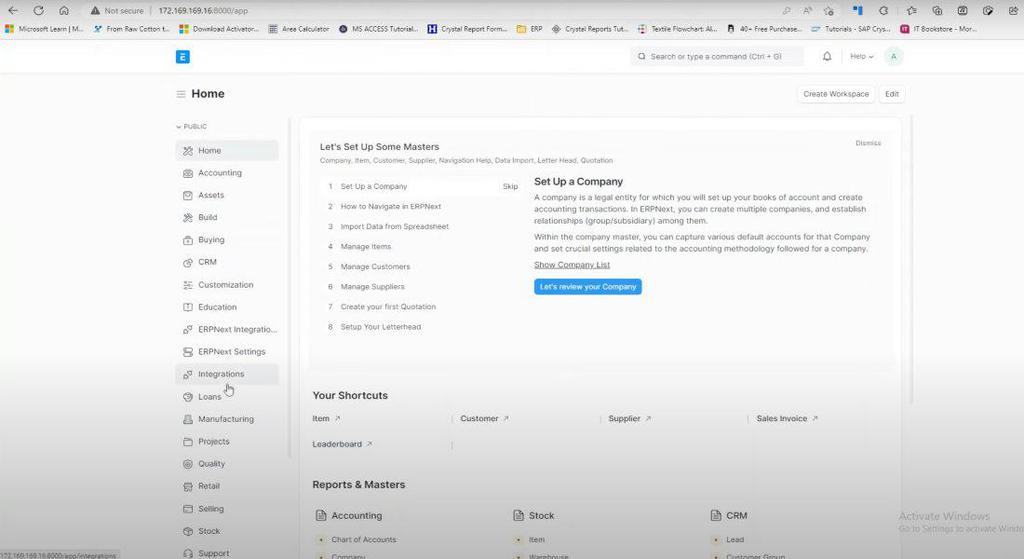 Install ERPNext/Frappe on Windows (Ubuntu server) via VirtualBox - GeeksforGeeks
