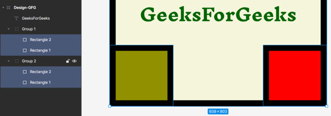 Layer Management in Figma - GeeksforGeeks