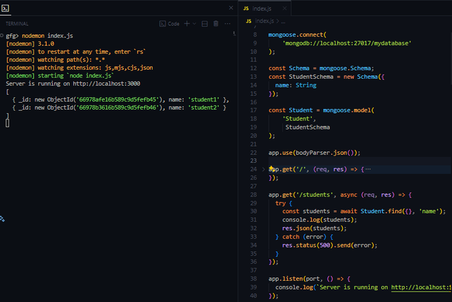 How Express Works? - GeeksforGeeks
