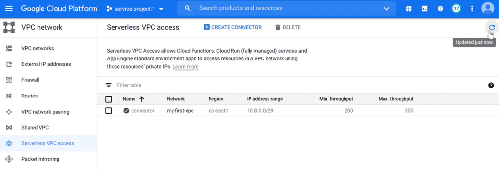 GCP VPC Serverless Connector - GeeksforGeeks