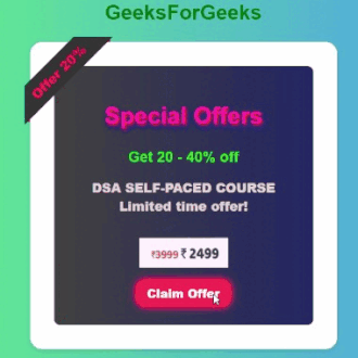 Design a Offer Box With Ribbon template using HTML and CSS - GeeksforGeeks