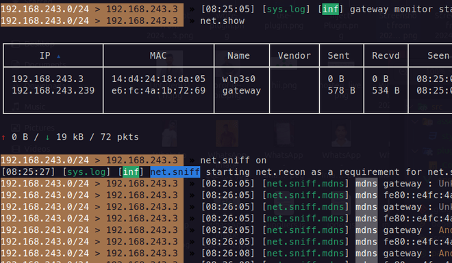 Bettercap Sniffing and Spoofing - GeeksforGeeks