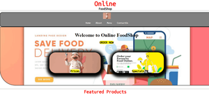 Design a Webpage for online food delivery system using HTML and CSS ...