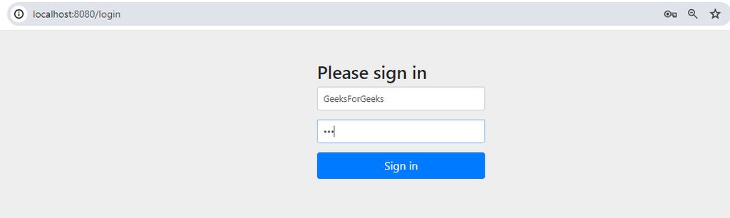 Implementing Database Authentication and Authorization with Spring Security 6 - GeeksforGeeks