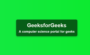 How to Make body height to 100% of the Browser Height ? - GeeksforGeeks