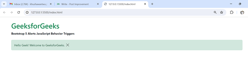 Bootstrap Archives - Page 54 of 79 - GeeksforGeeks