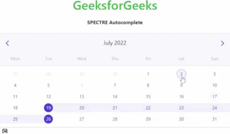 Spectre-Experimentals | GeeksforGeeks