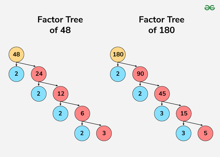 Factor Tree - GeeksforGeeks